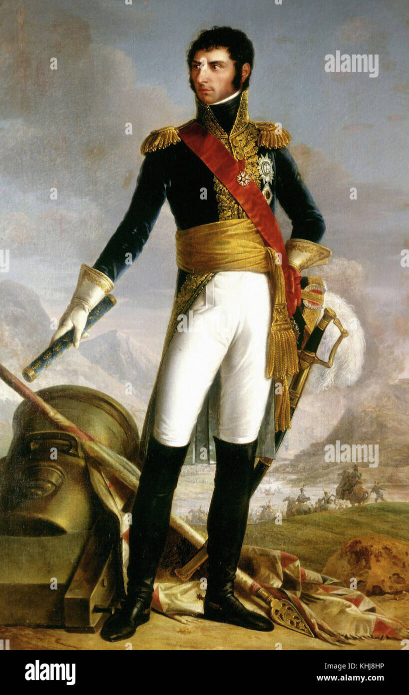 François-Joseph Kinson - Portrait of J. B. Charles Bernadotte, Marshal ...