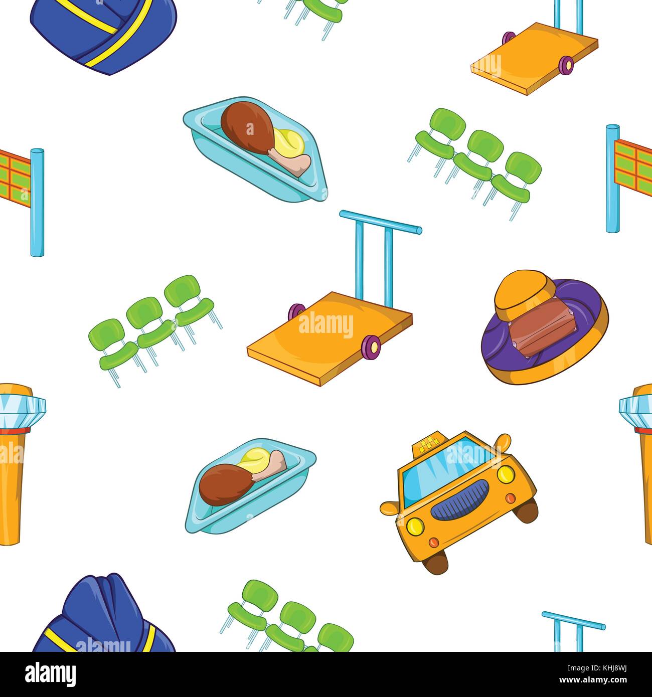 Flight attendants plane Stock Vector Images - Alamy