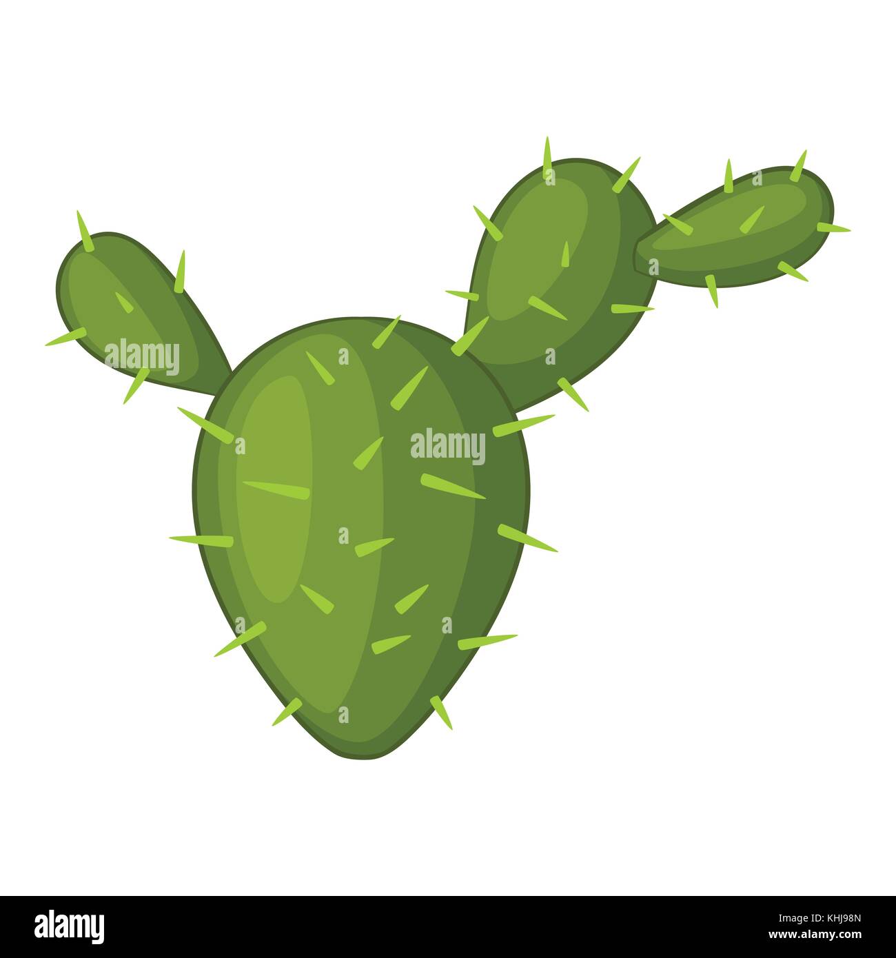 Prickly pear cactus icon Cut Out Stock Images & Pictures - Alamy