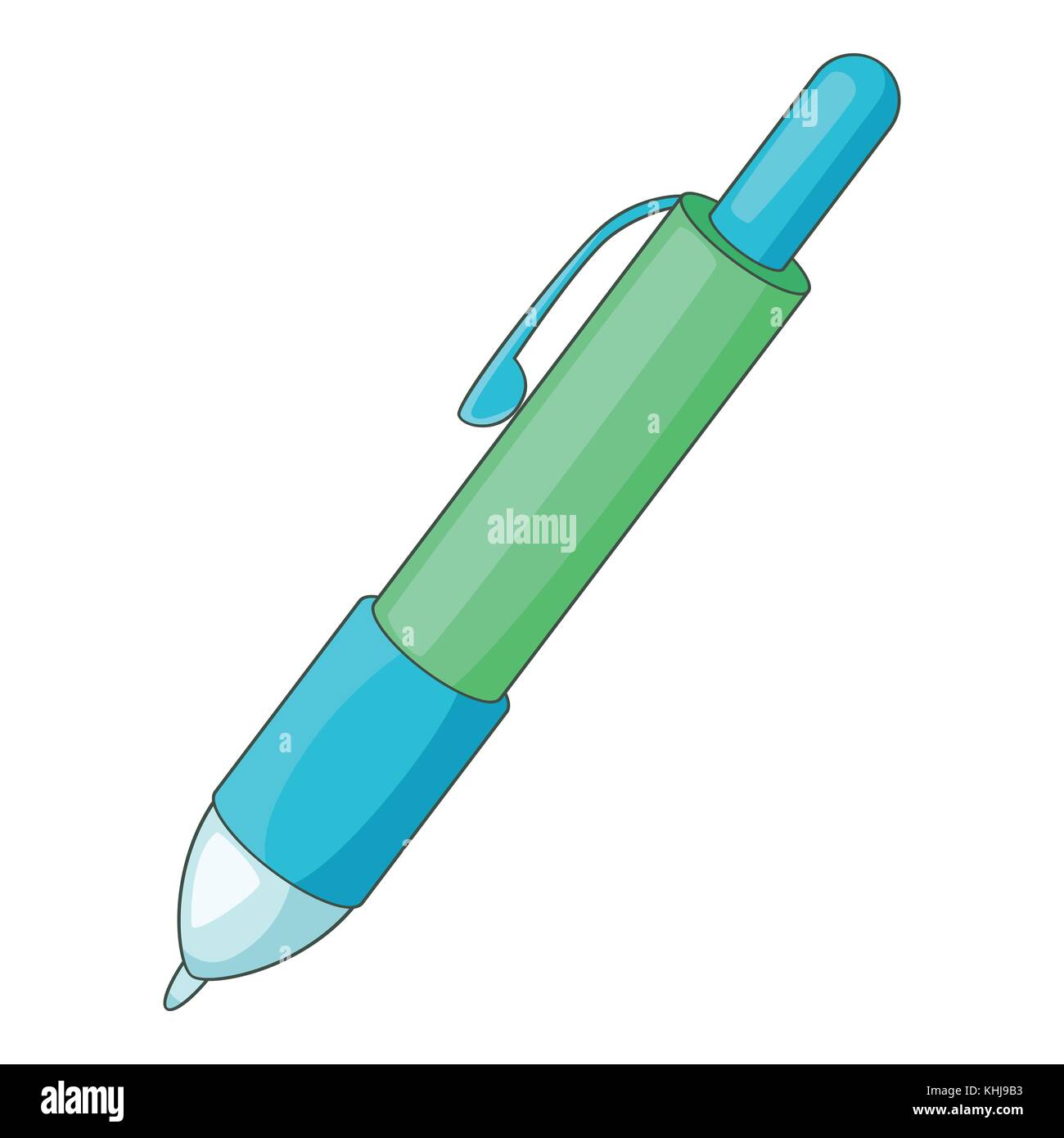 Pen icon, cartoon style Stock Vector Image & Art - Alamy