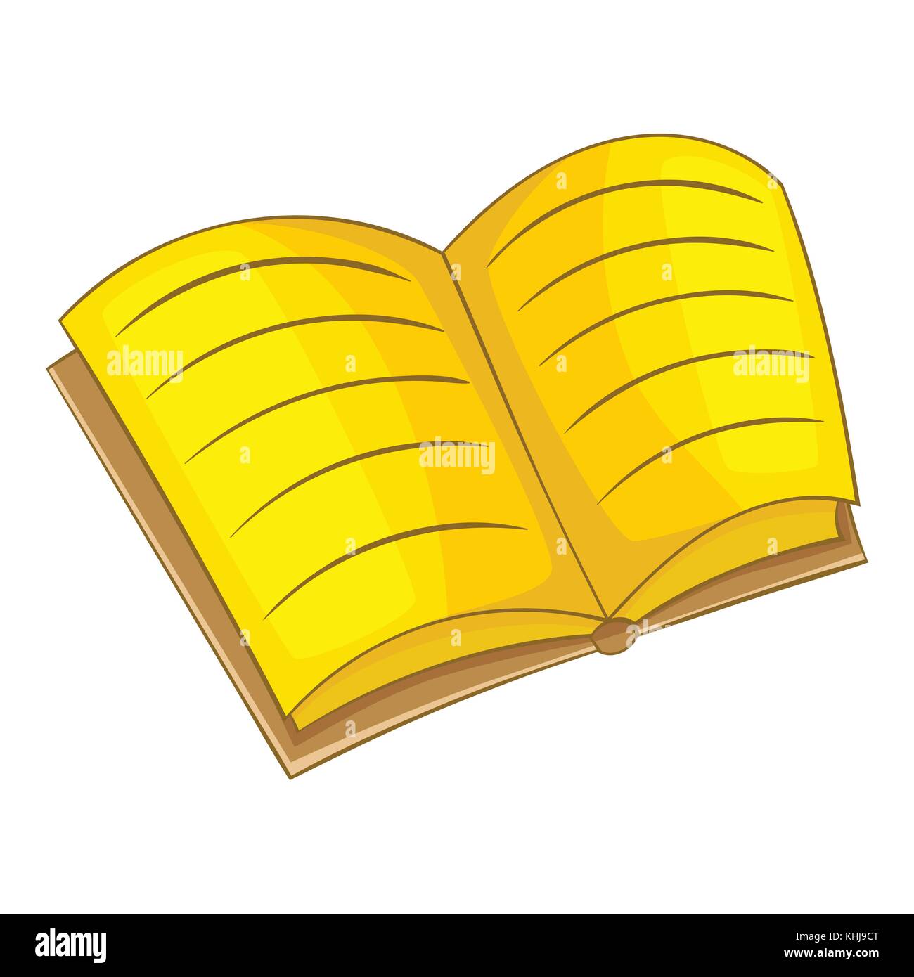 Book icon, cartoon style Stock Vector Image & Art - Alamy