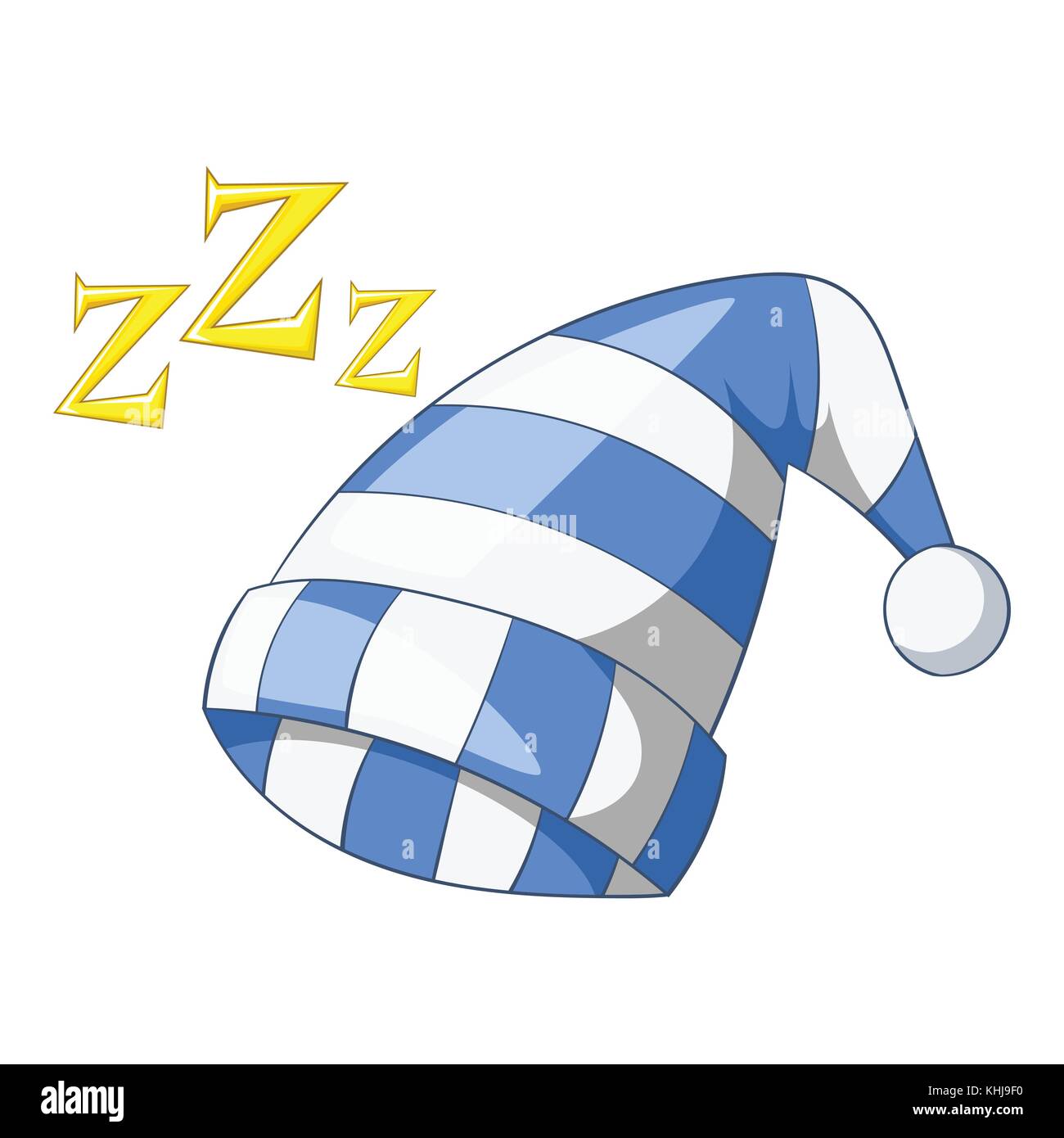 Sleeping cap icon, cartoon style Stock Vector Image & Art - Alamy
