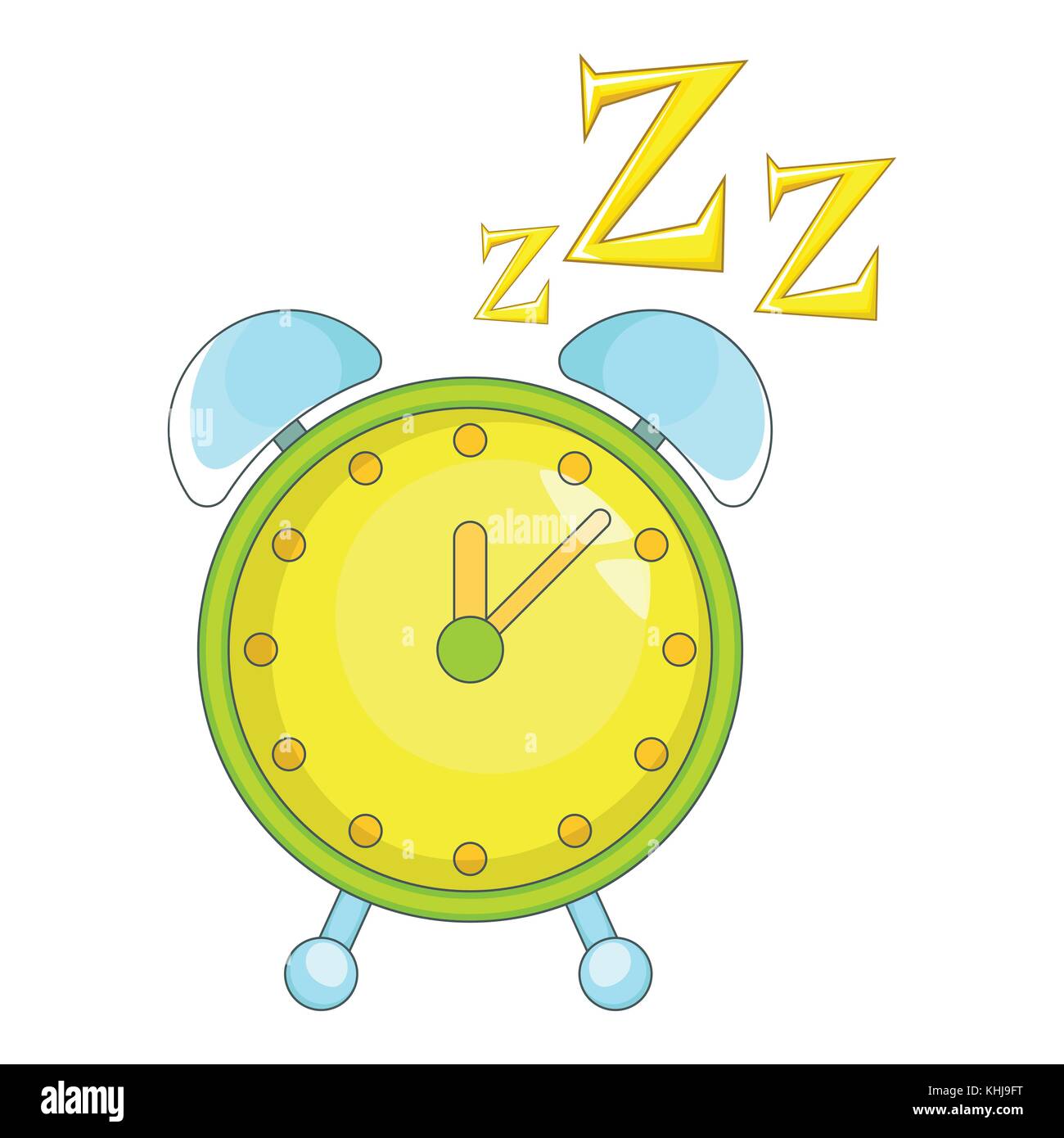 Alarm clock icon, cartoon style Stock Vector Image & Art - Alamy