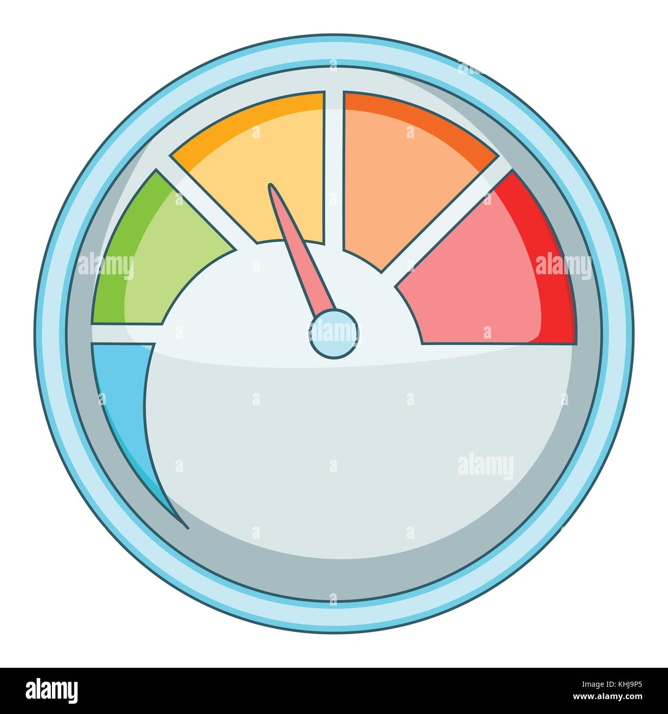 Indicator icon, cartoon style Stock Vector Image & Art - Alamy