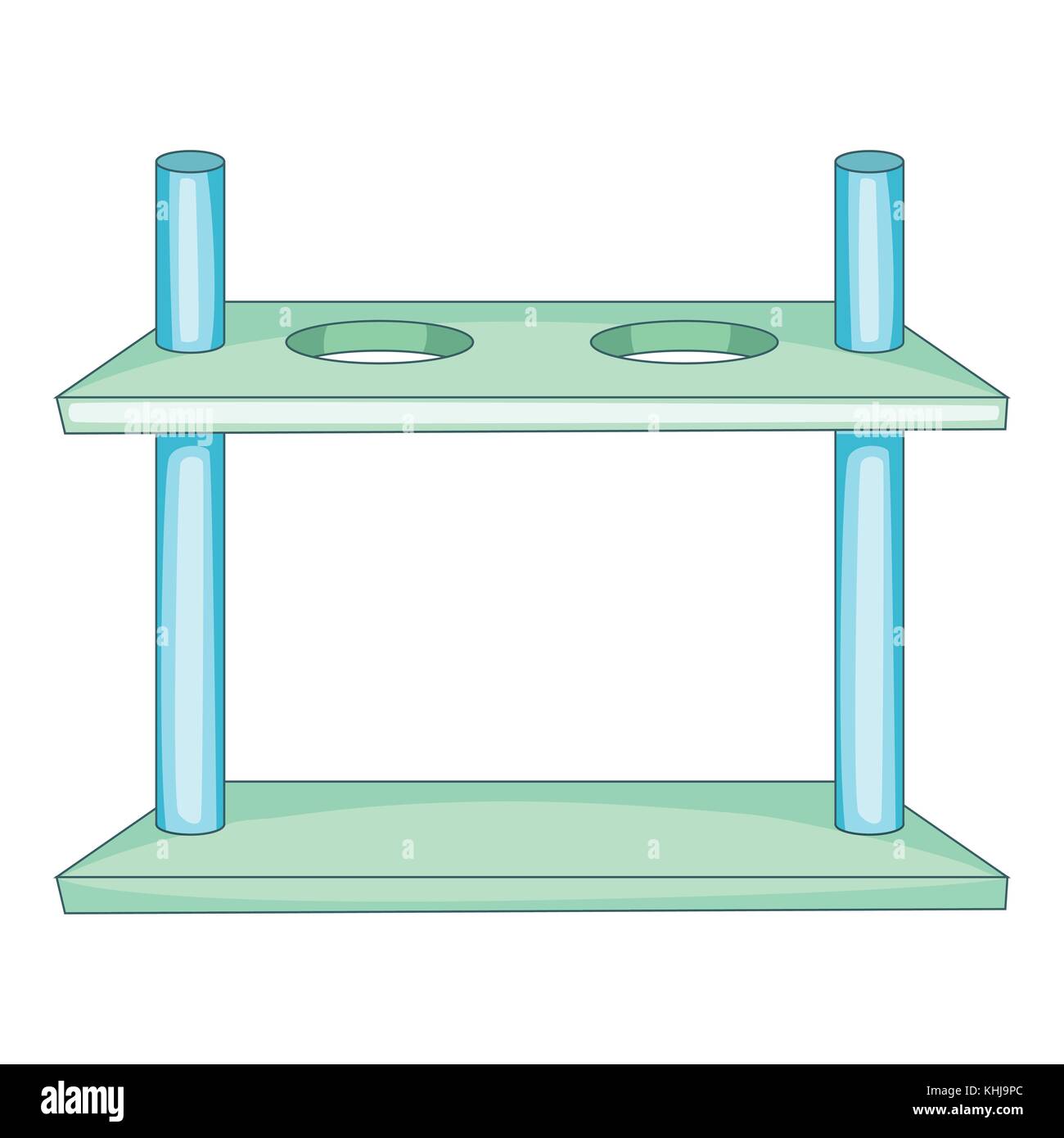 Laboratory support icon, cartoon style Stock Vector Image & Art - Alamy