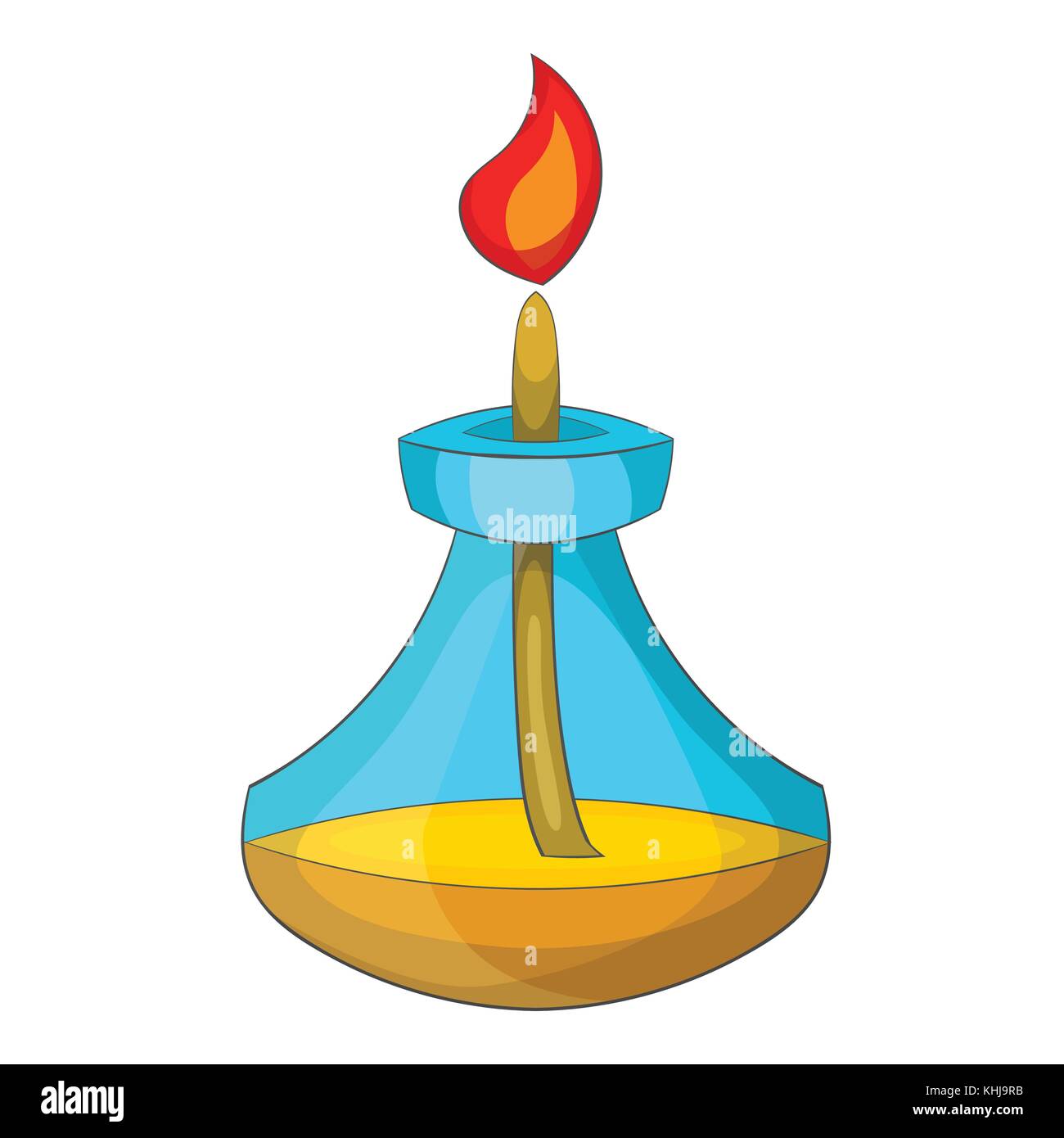 Burner boiling chemical icon hi-res stock photography and images - Alamy
