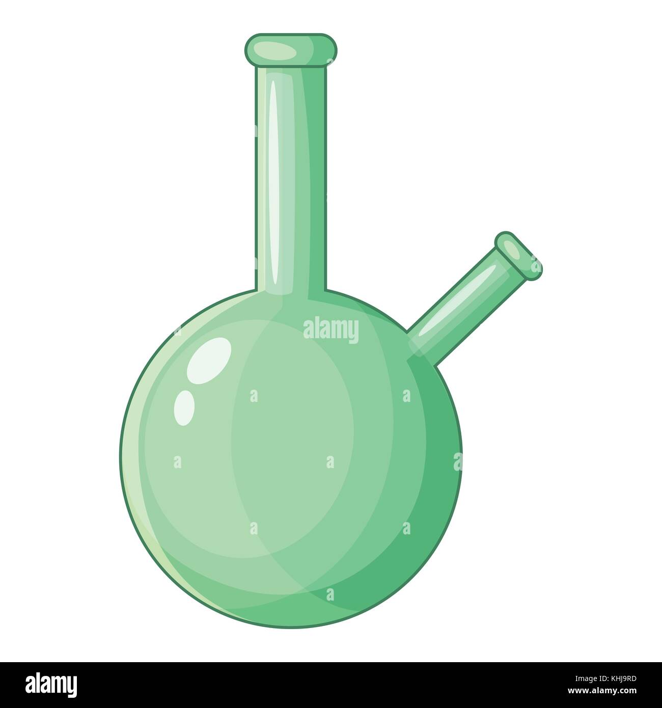 Chemical beaker icon, cartoon style Stock Vector Image & Art - Alamy