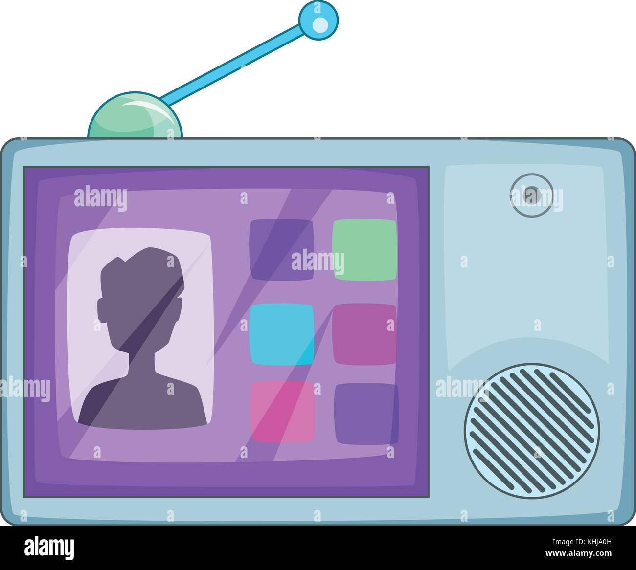 Intercom cartoon hi-res stock photography and images - Alamy