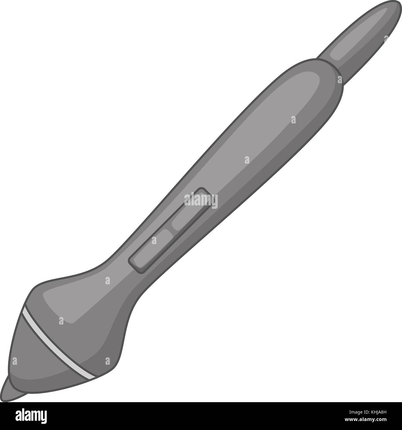 Wireless stylus pen for tablet icon, cartoon style Stock Vector Image ...