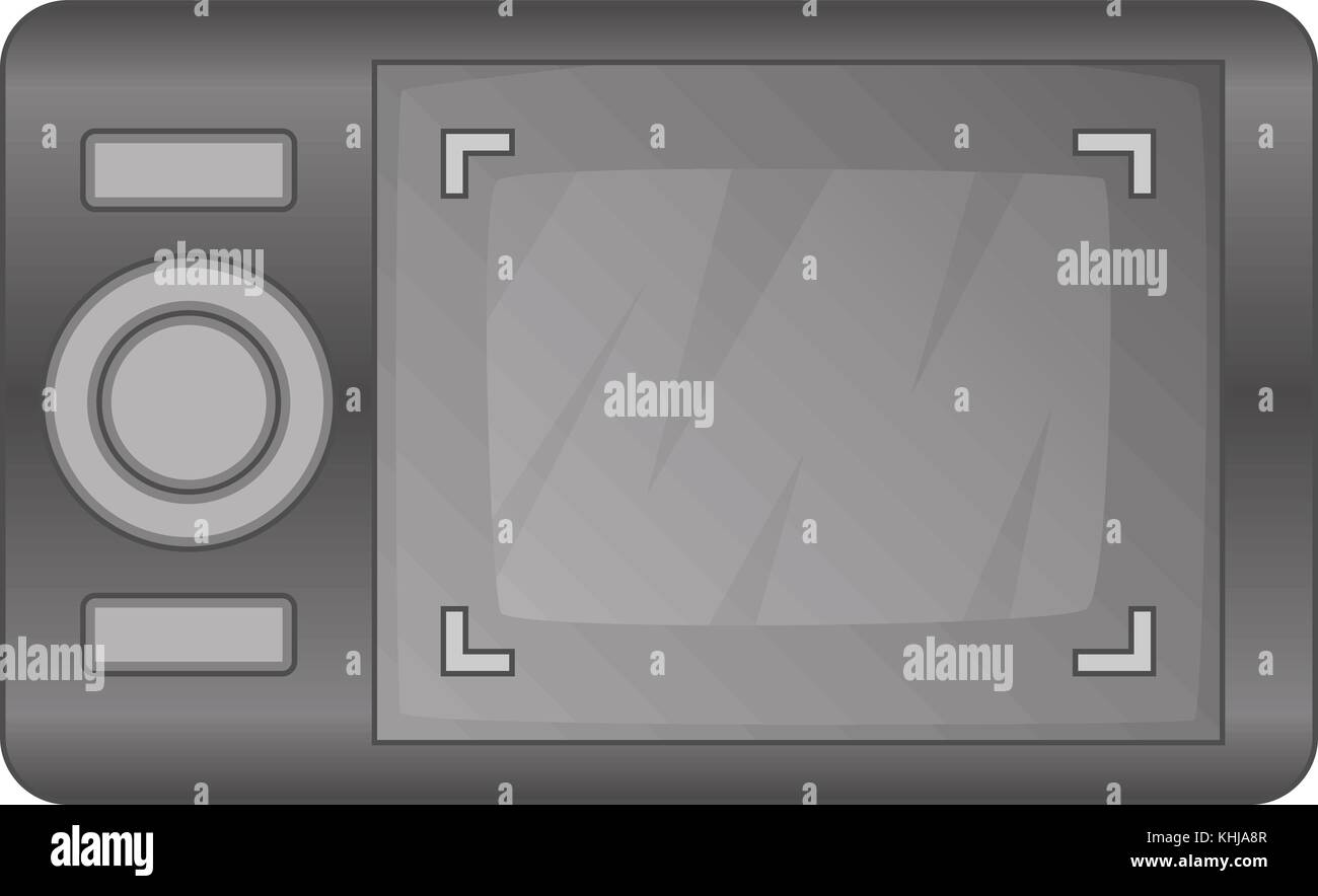 Camera viewfinder with exposure icon cartoon style Stock Vector Image ...