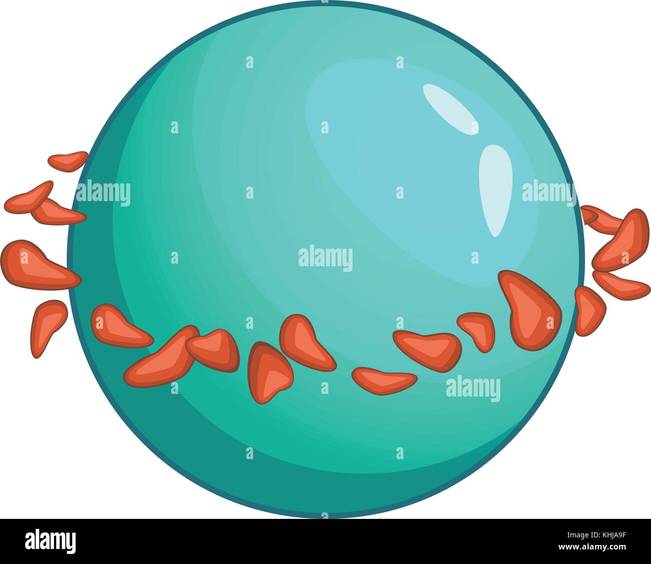 Blue planet icon, cartoon style Stock Vector Image & Art - Alamy