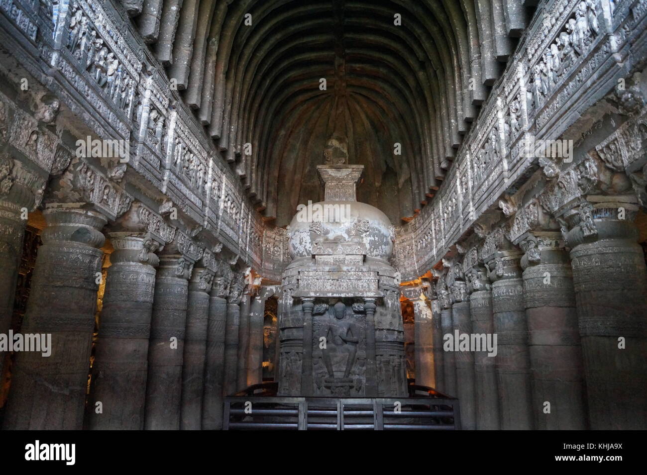 Ajanta- Ancient, Elegant and speechless beauty in stones Stock Photo ...