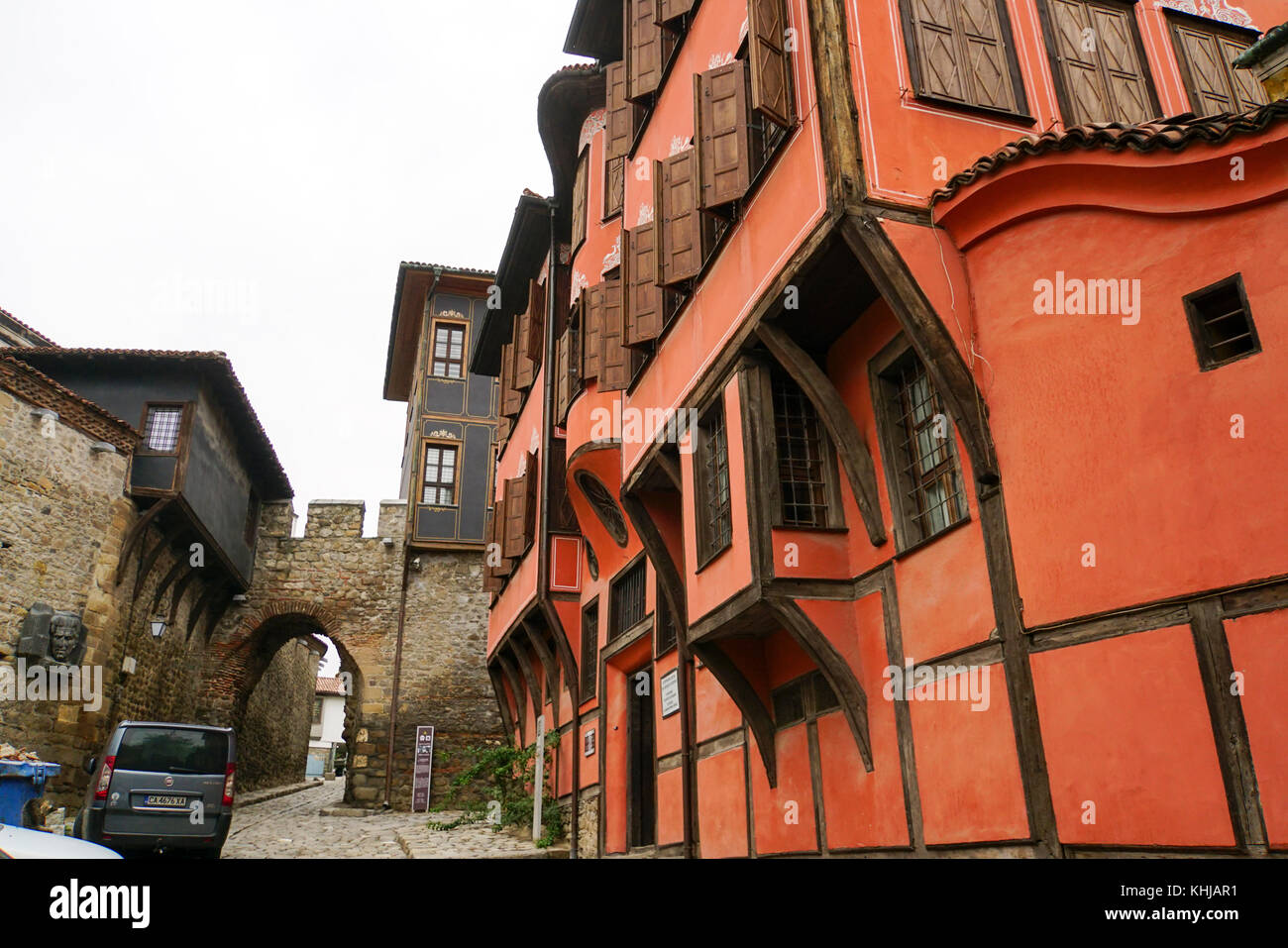 Exterior of the Renovated Nedkovich house, (History Museum) Plovdiv ...