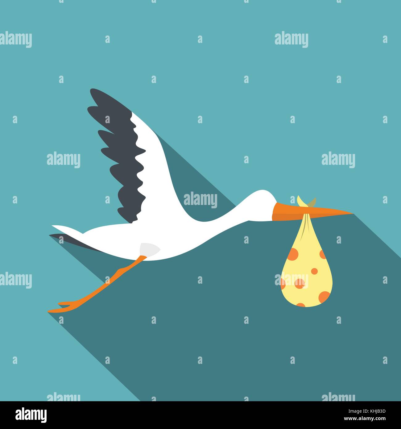 Shadow of a flying bird Stock Vector Images - Alamy