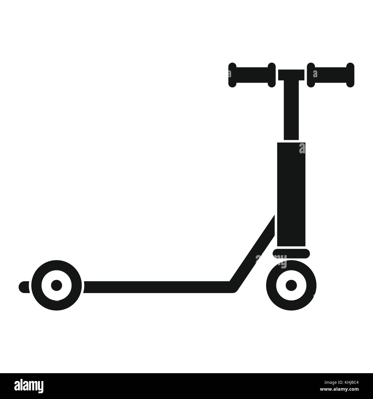 Scooter icon, simple style Stock Vector Image & Art - Alamy