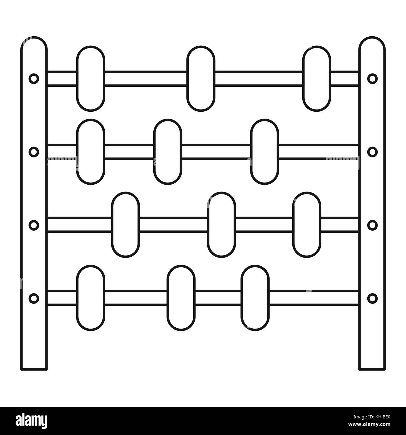 Wooden abacus Black and White Stock Photos & Images - Alamy