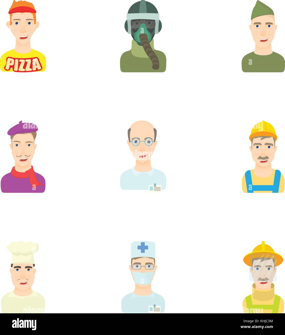 Cartoon illustration pilot idea Stock Vector Images - Alamy