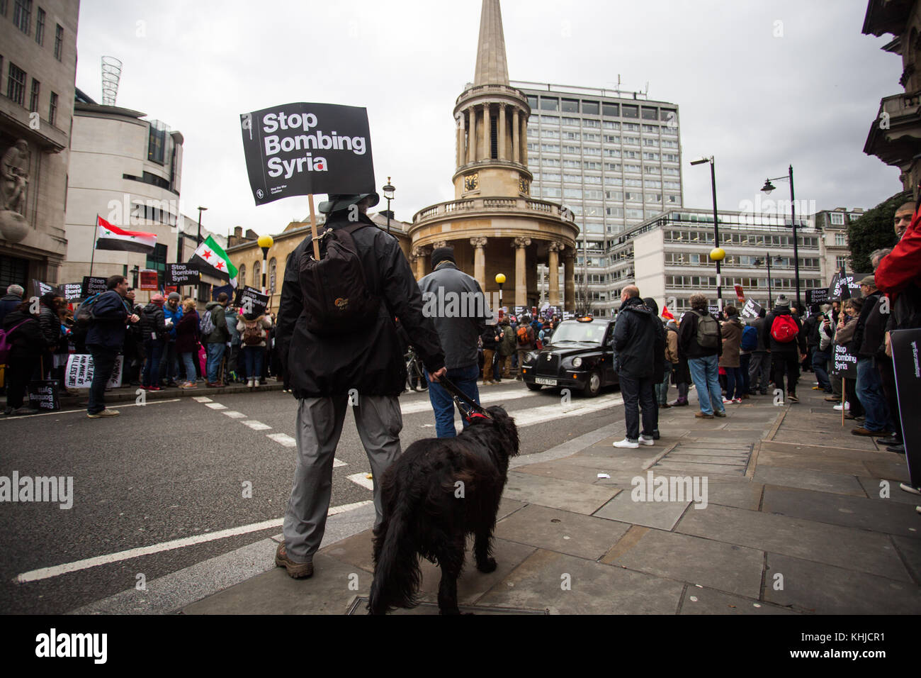 Don’t Bomb Syria! Thousands protest against proposed UK military action ...