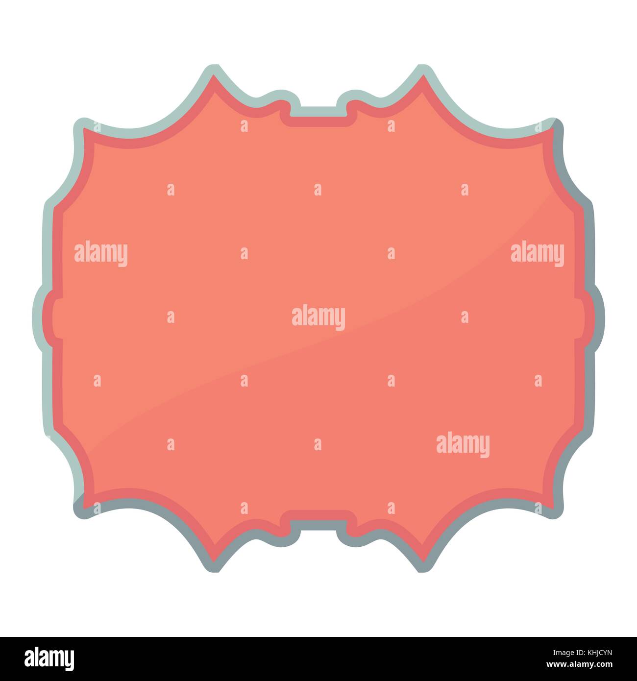 Empty label icon, cartoon style Stock Vector Image & Art - Alamy