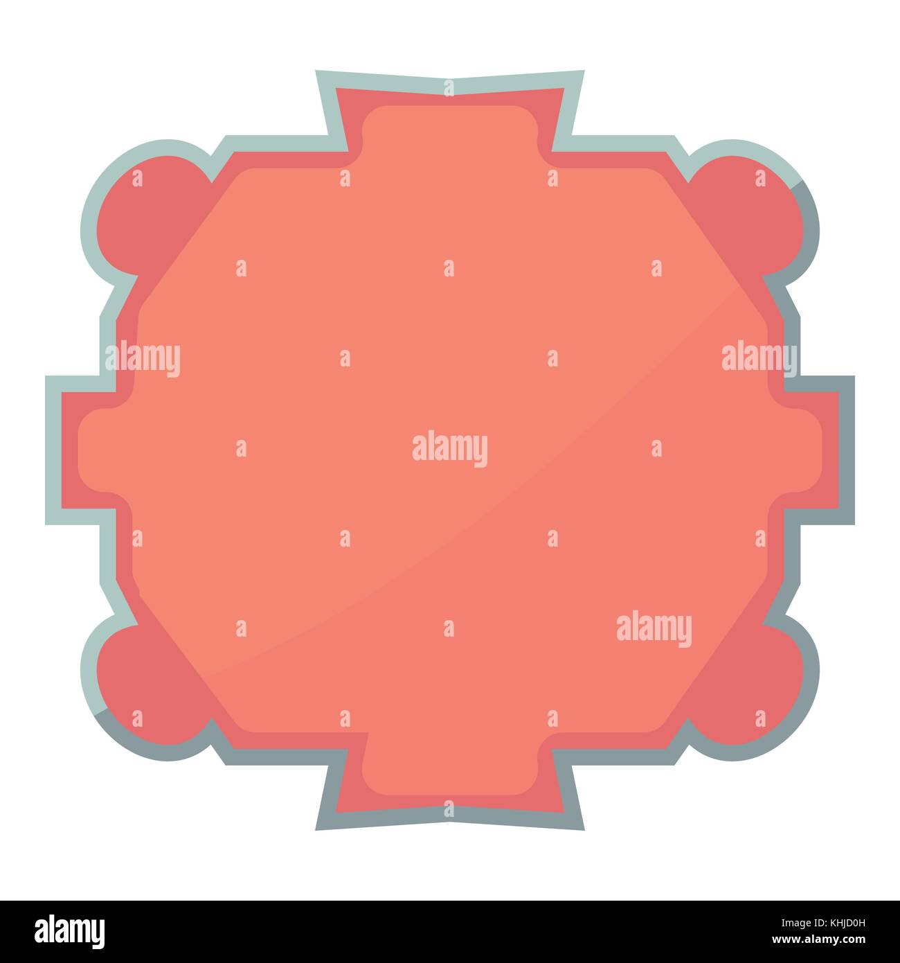 Big emblem icon, cartoon style Stock Vector Image & Art - Alamy