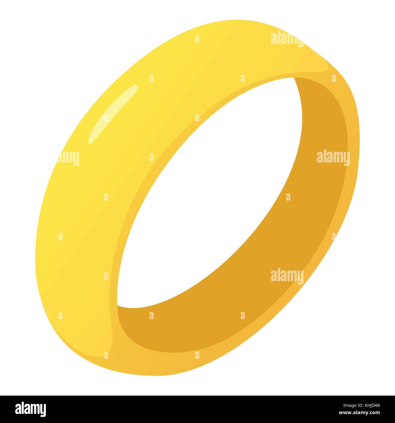 Golden ring icon, cartoon style Stock Vector Image & Art - Alamy