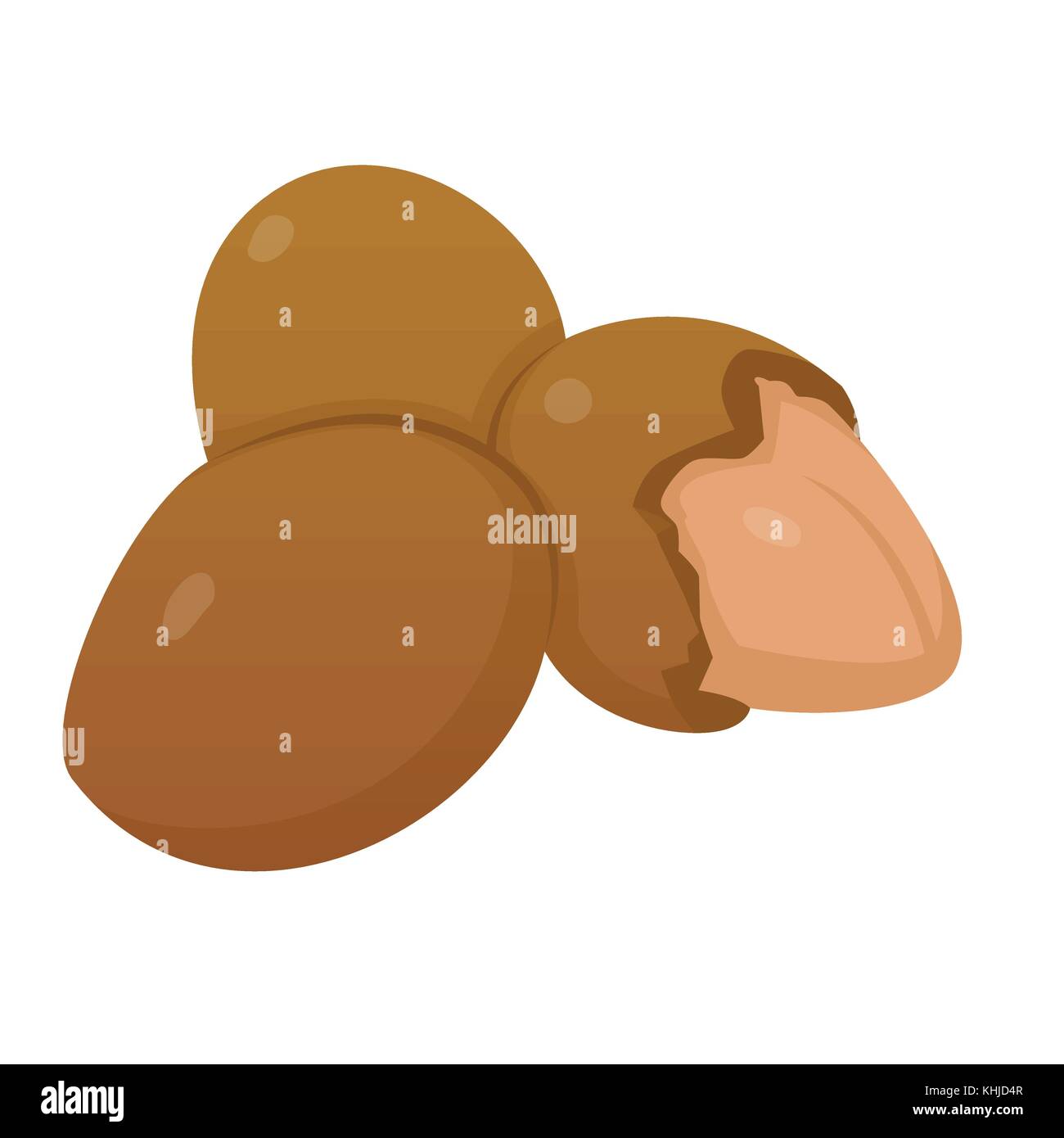 Nuts icon, cartoon style Stock Vector Image & Art - Alamy