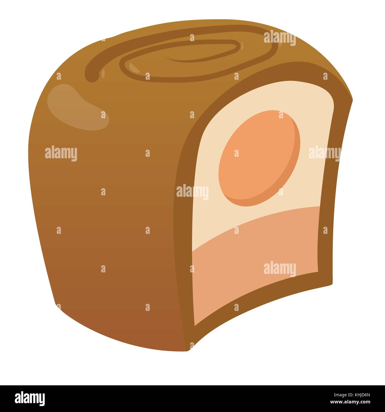 Sweet chocolate icon, cartoon style Stock Vector Image & Art - Alamy