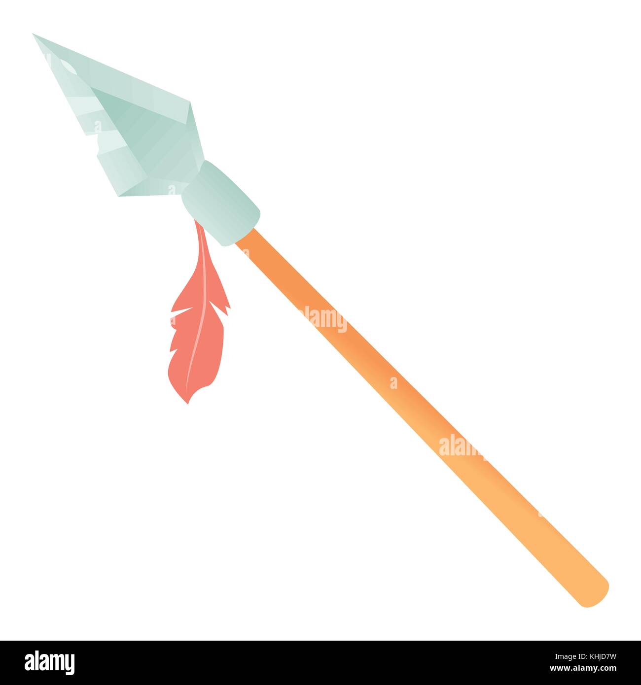 Big spear icon, cartoon style Stock Vector Image & Art - Alamy
