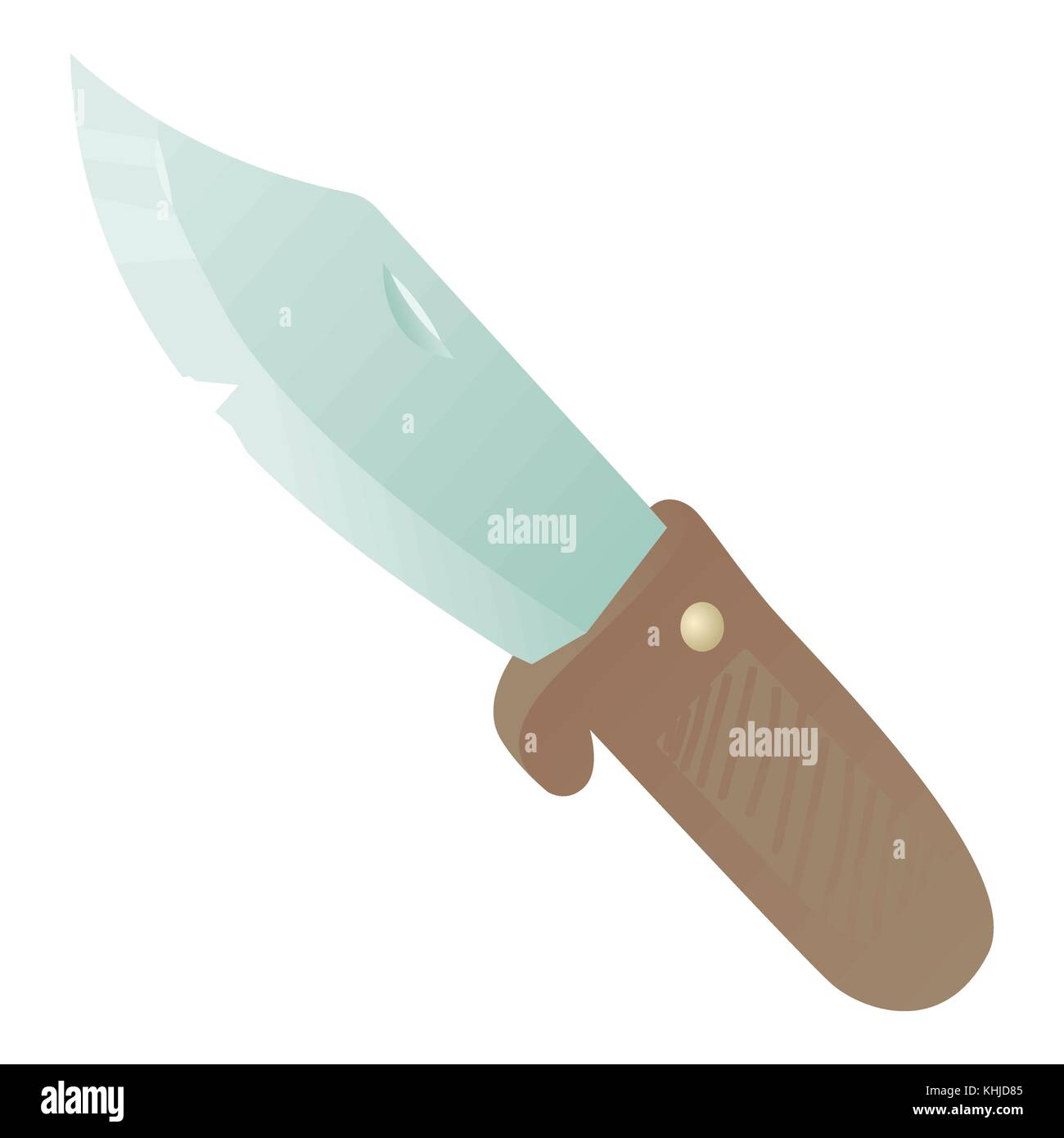Knife icon, cartoon style Stock Vector Image & Art - Alamy