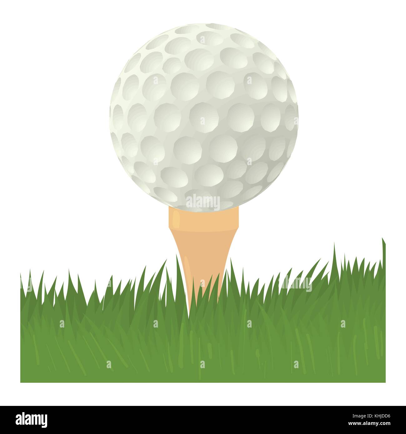 Ball for golf icon, cartoon style Stock Vector Image & Art - Alamy