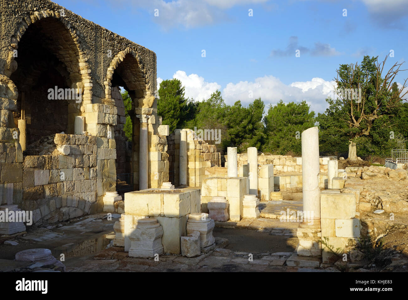 Ancient ruins in Beit Guvrin in Israel Stock Photo - Alamy