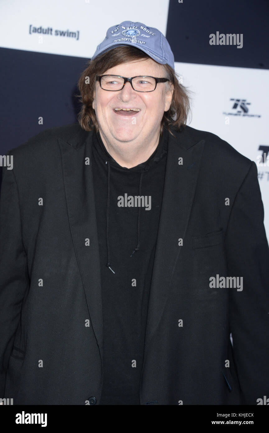 NEW YORK, NY - MAY 17: Michael Moore attends the 2017 Turner Upfront at ...