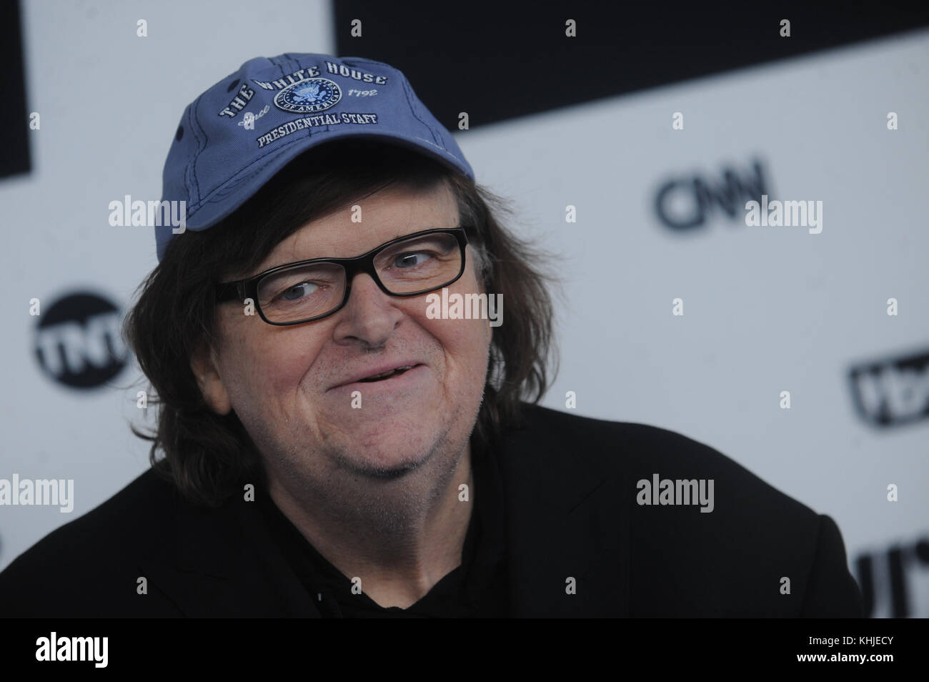 NEW YORK, NY - MAY 17: Michael Moore attends the 2017 Turner Upfront at ...