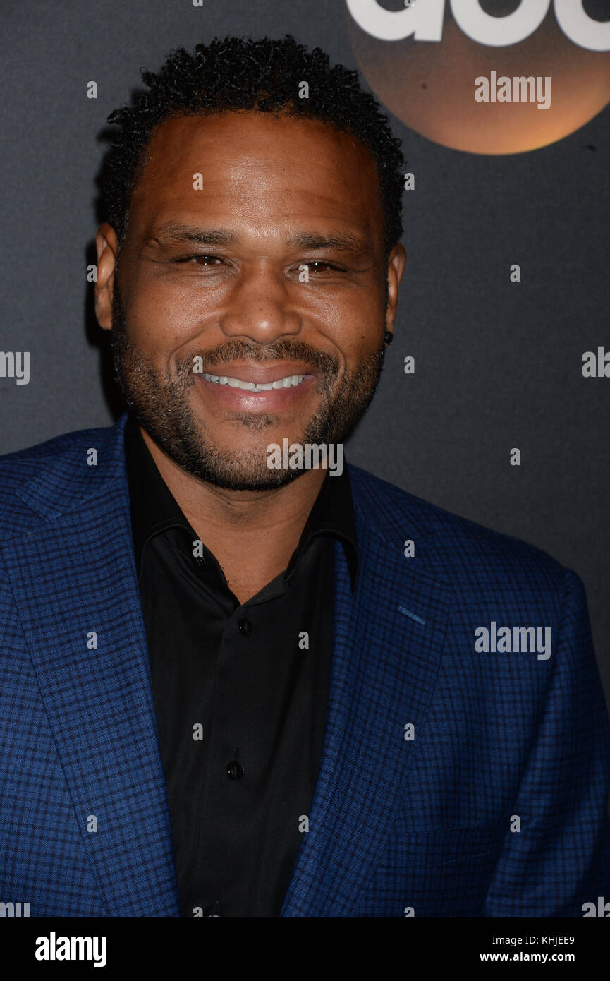 NEW YORK, NY - MAY 16: Anthony Anderson attends the 2017 ABC Upfront ...