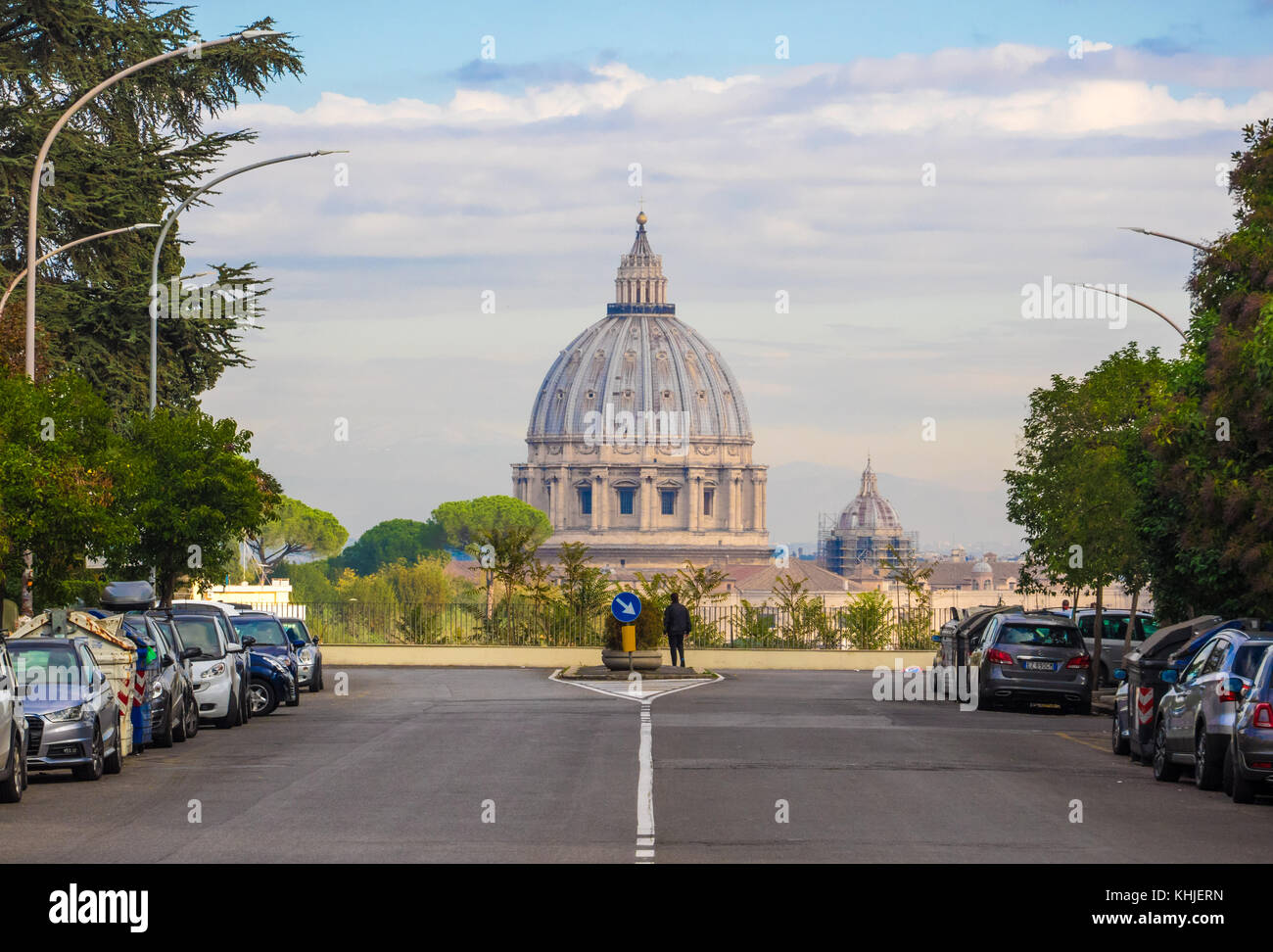 Via piccolomini rome hi-res stock photography and images - Alamy