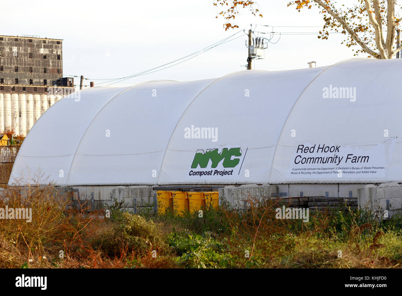 Red Hook Community Farm Stock Photo - Alamy