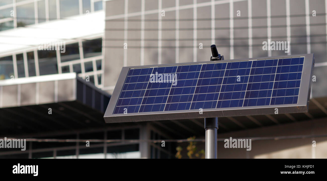 Solar panels and Technology Stock Photo - Alamy