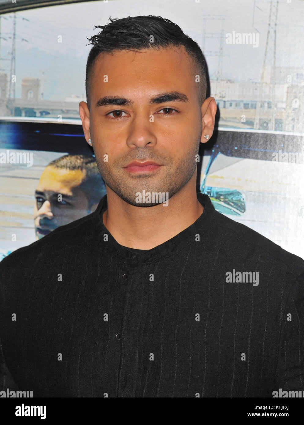 LOS ANGELES, CA - MAY 09: Gabriel Chavarria attends the premiere of BH ...