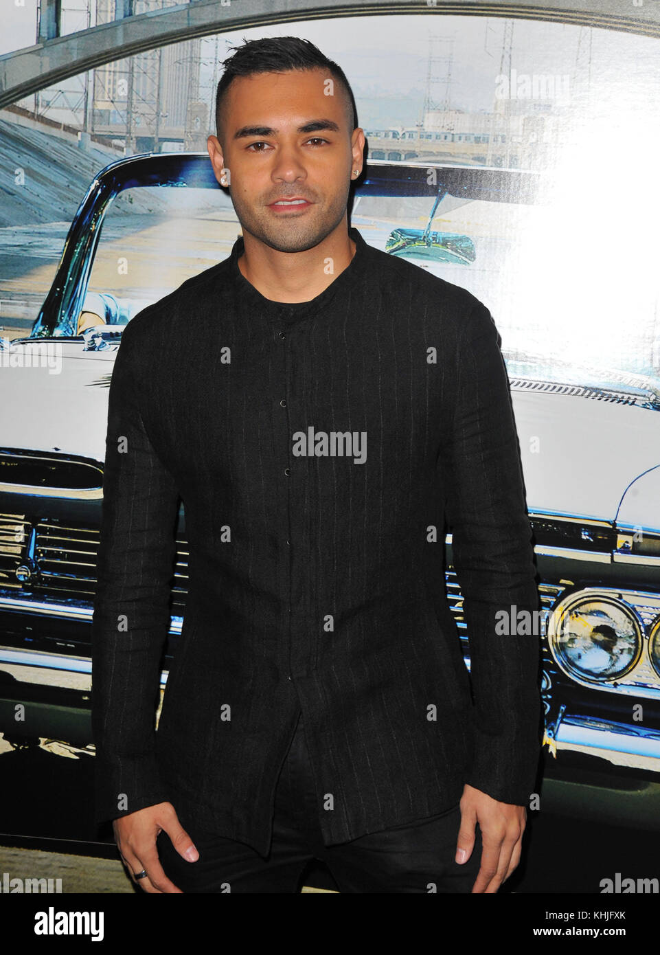 LOS ANGELES, CA - MAY 09: Gabriel Chavarria attends the premiere of BH ...