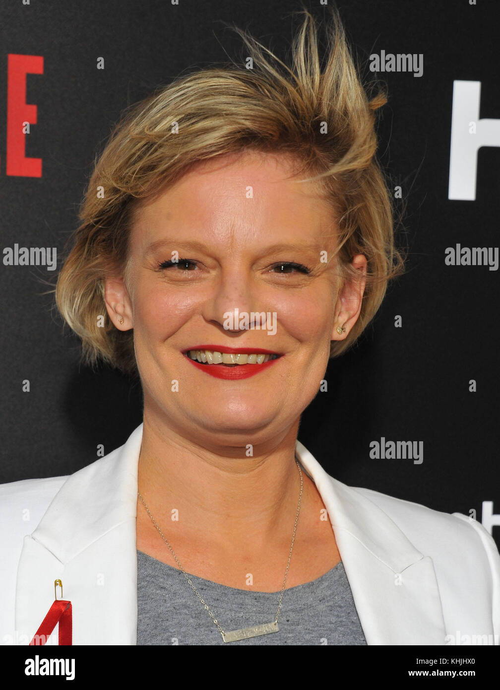 HOLLYWOOD, CA - APRIL 25: Martha Plimpton attends the premiere of Hulu ...