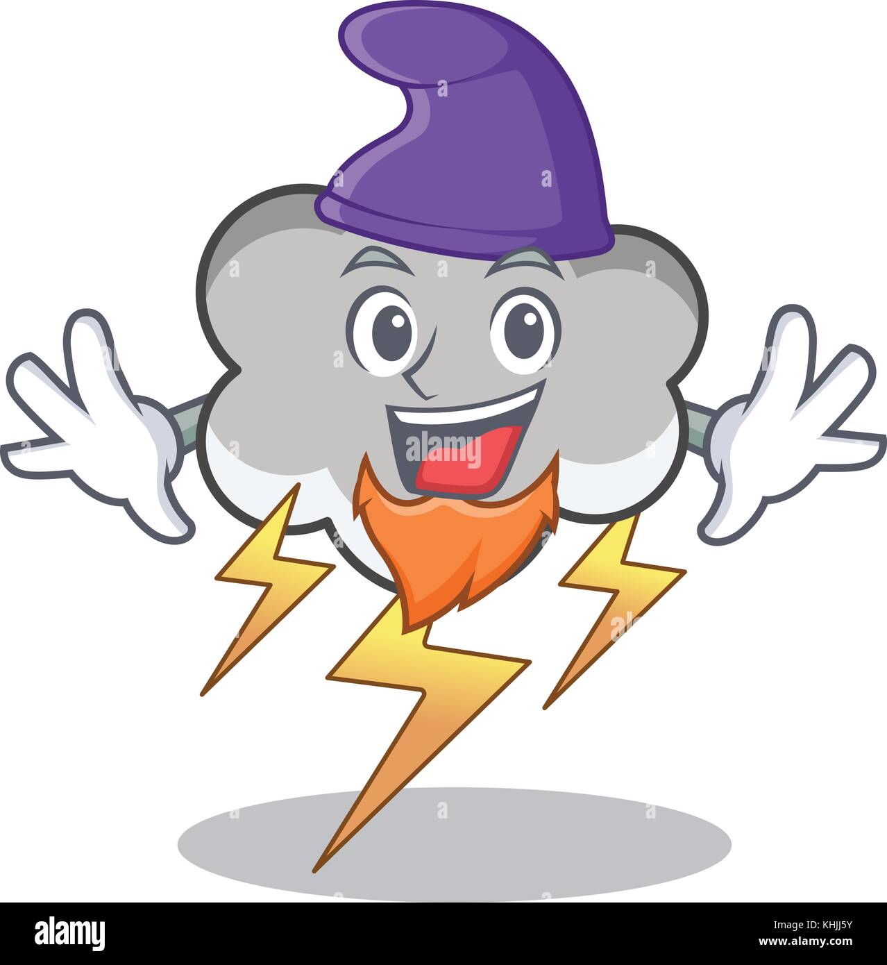 Elf thunder cloud character cartoon Stock Vector Image & Art - Alamy Elf thunder cloud character cartoon Stock Vector Image & Art - Alamy