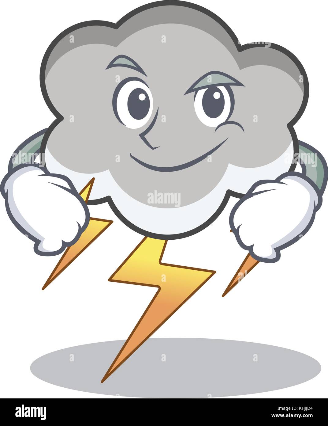 Smirking thunder cloud character cartoon Stock Vector Image & Art - Alamy Smirking thunder cloud character cartoon Stock Vector Image & Art - Alamy