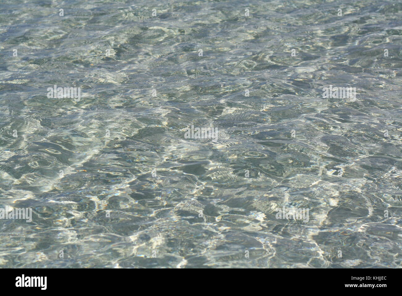 Crystal clear sea water Stock Photo - Alamy