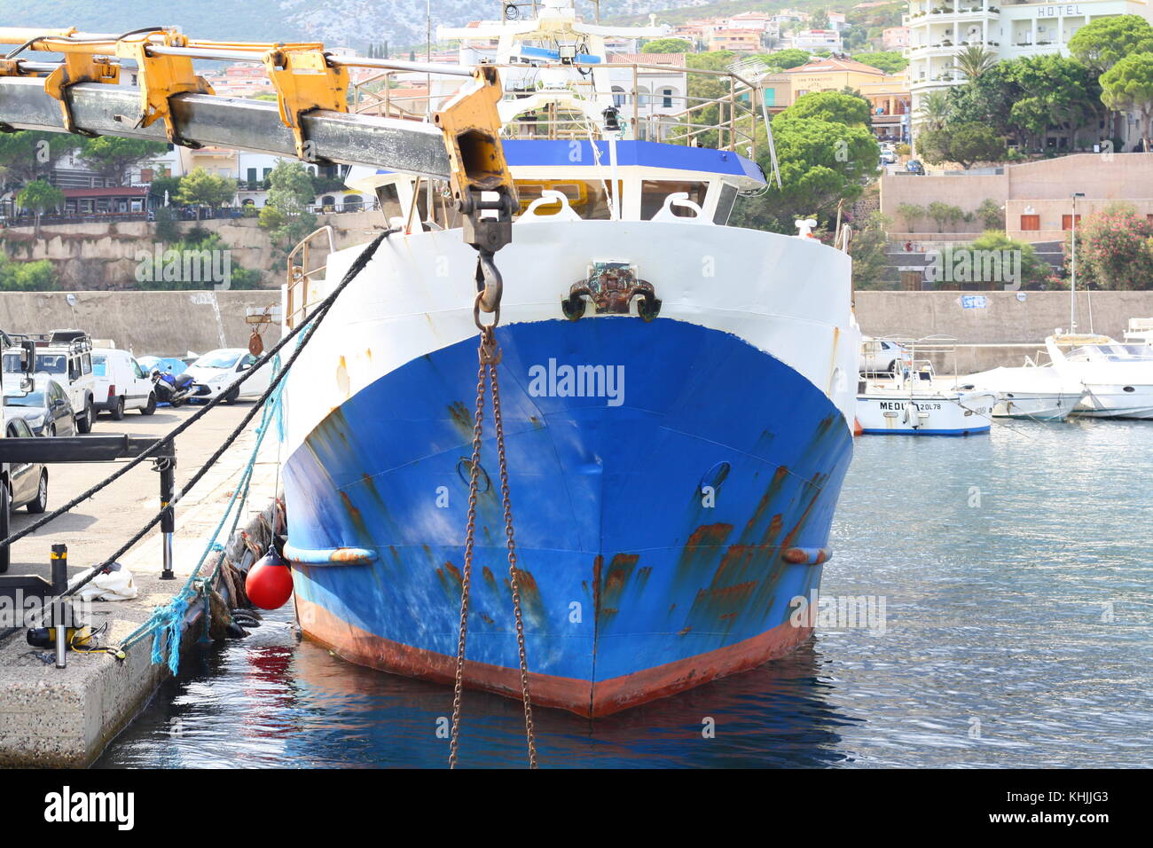 Big sea port hi-res stock photography and images - Alamy