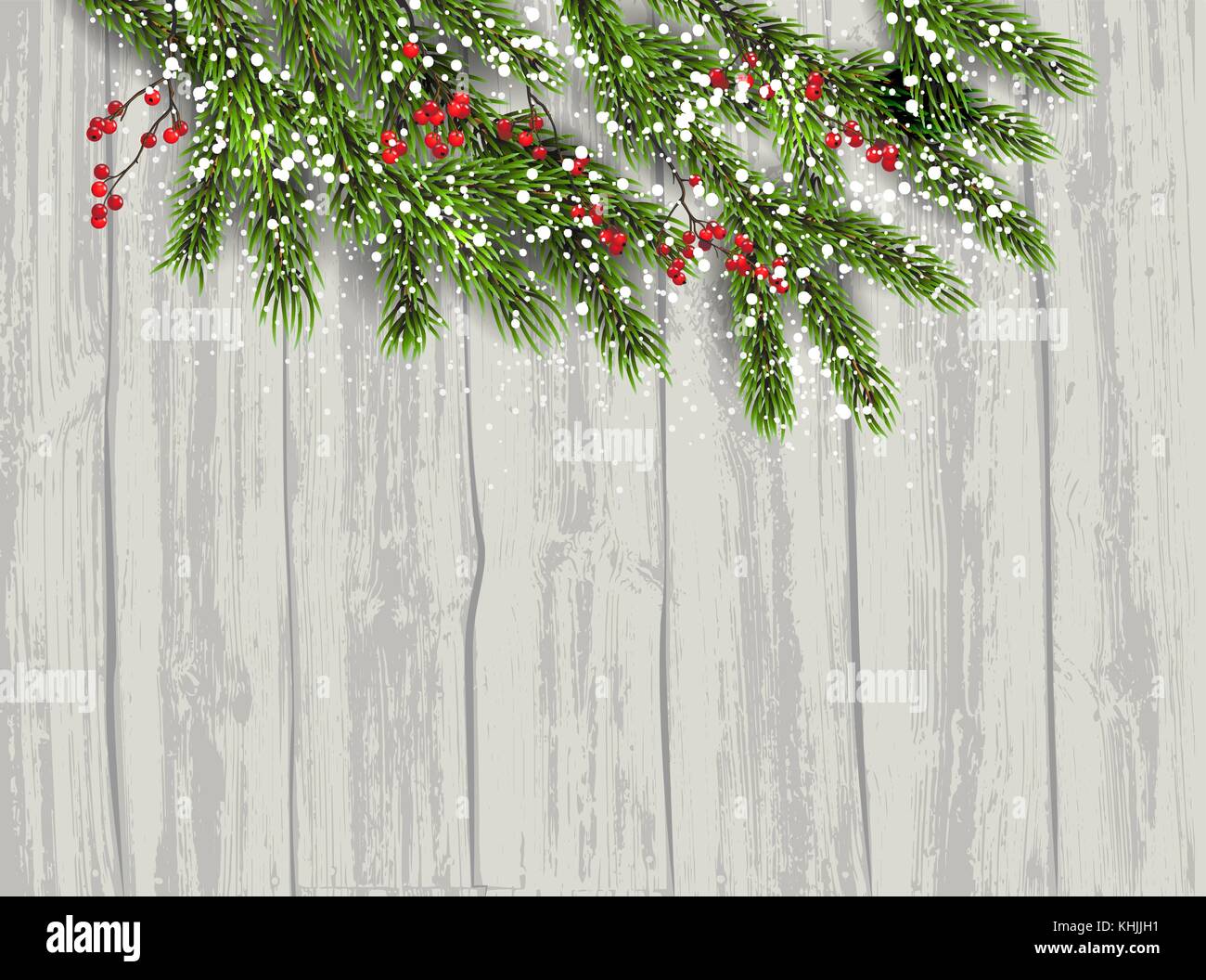 Xmas fir tree decoration Stock Vector Images - Alamy