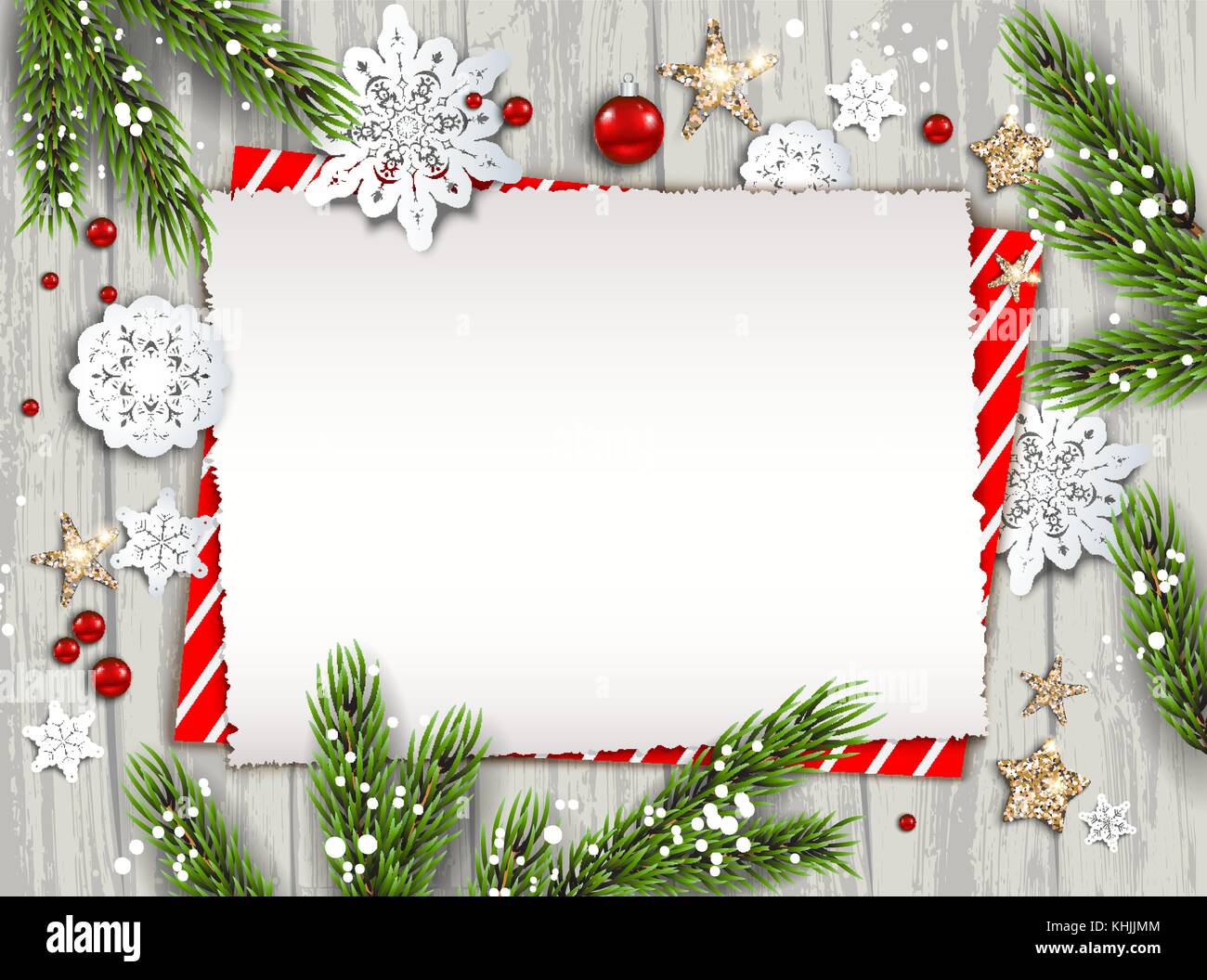 Holiday nature card Stock Vector Image & Art - Alamy