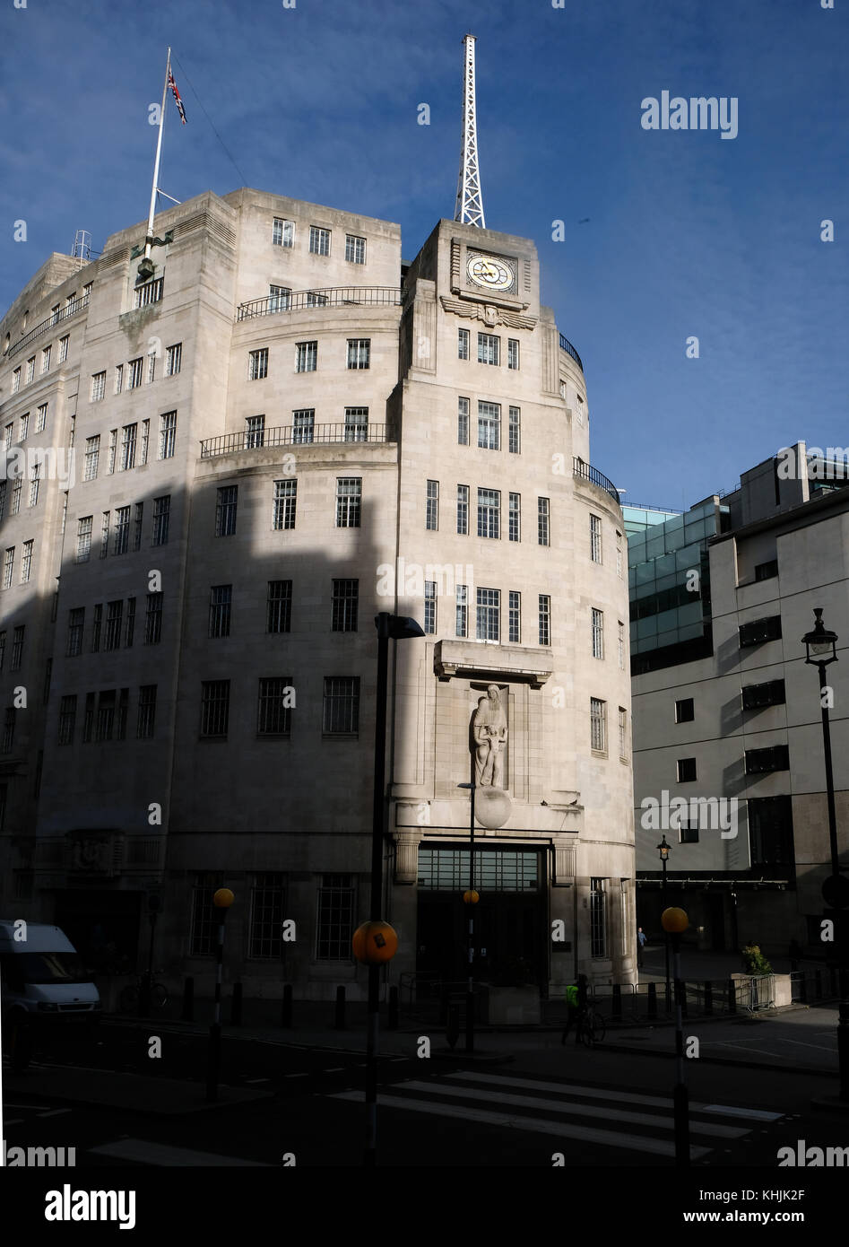 Pic shows: BBC HQ Broadcasting House London. BBC Broadcasting House ...