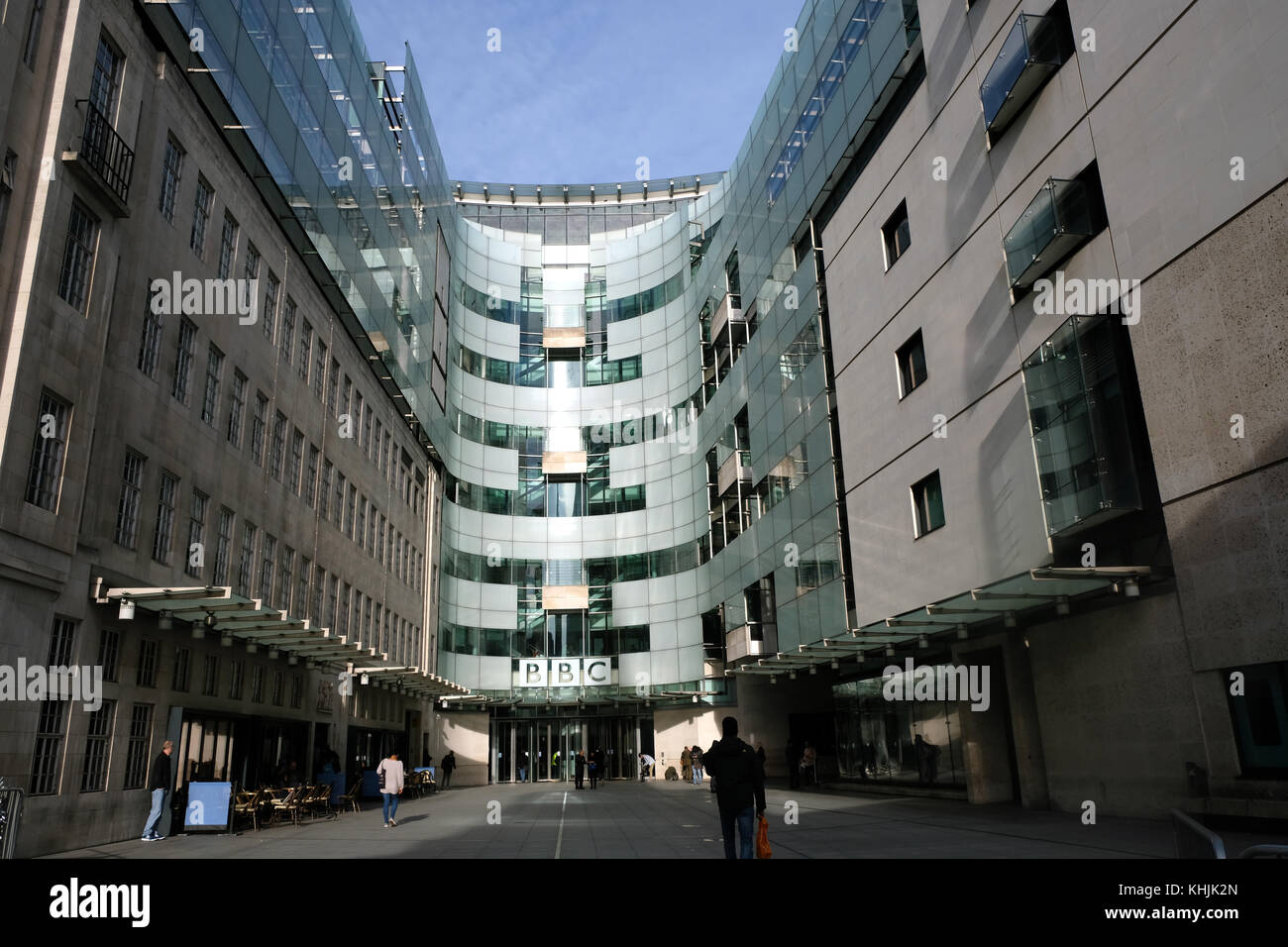 Pic shows: BBC HQ Broadcasting House London. Pic by Gavin Rodgers ...