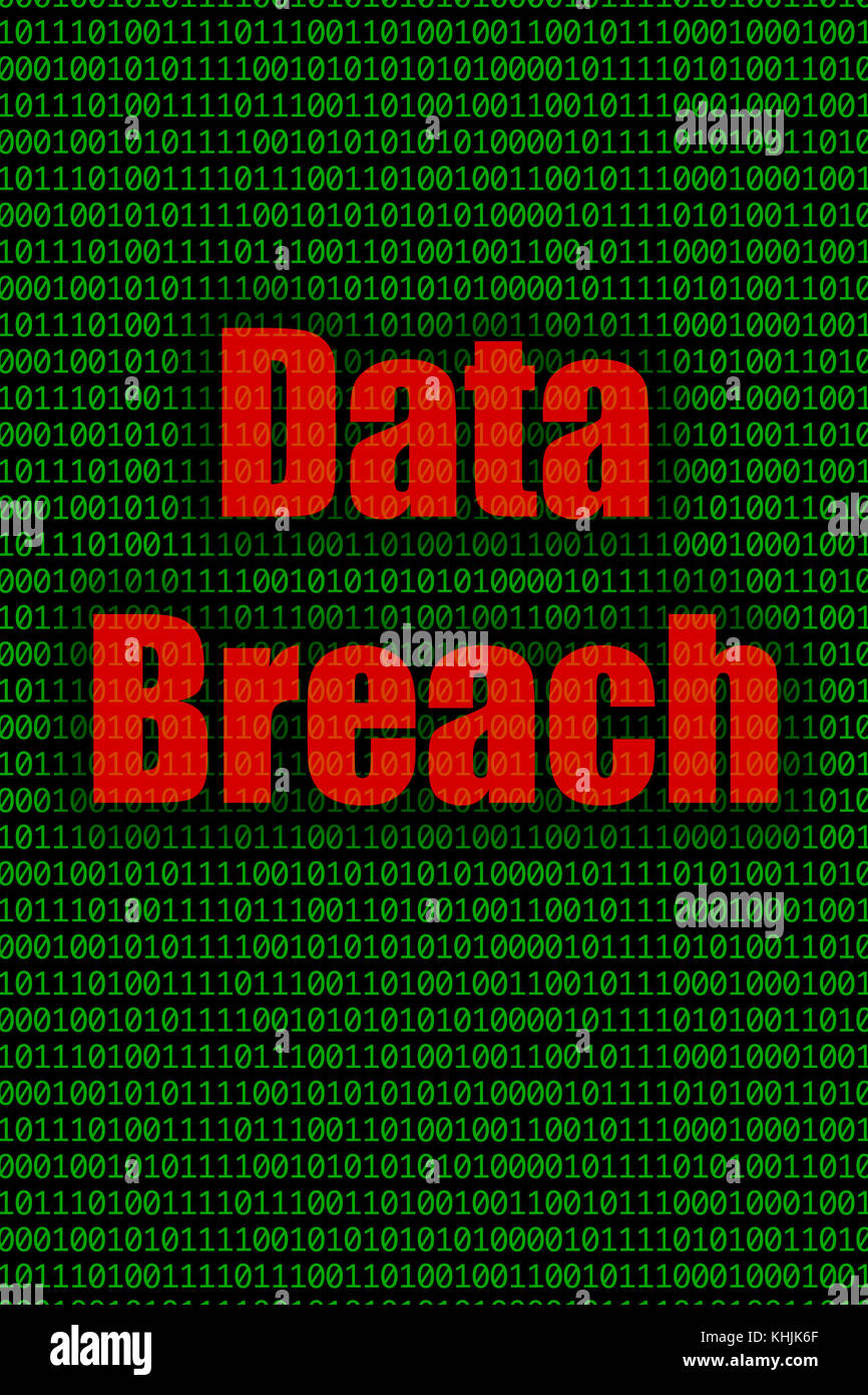 Illustration depicting internet and data security and the risk of data ...