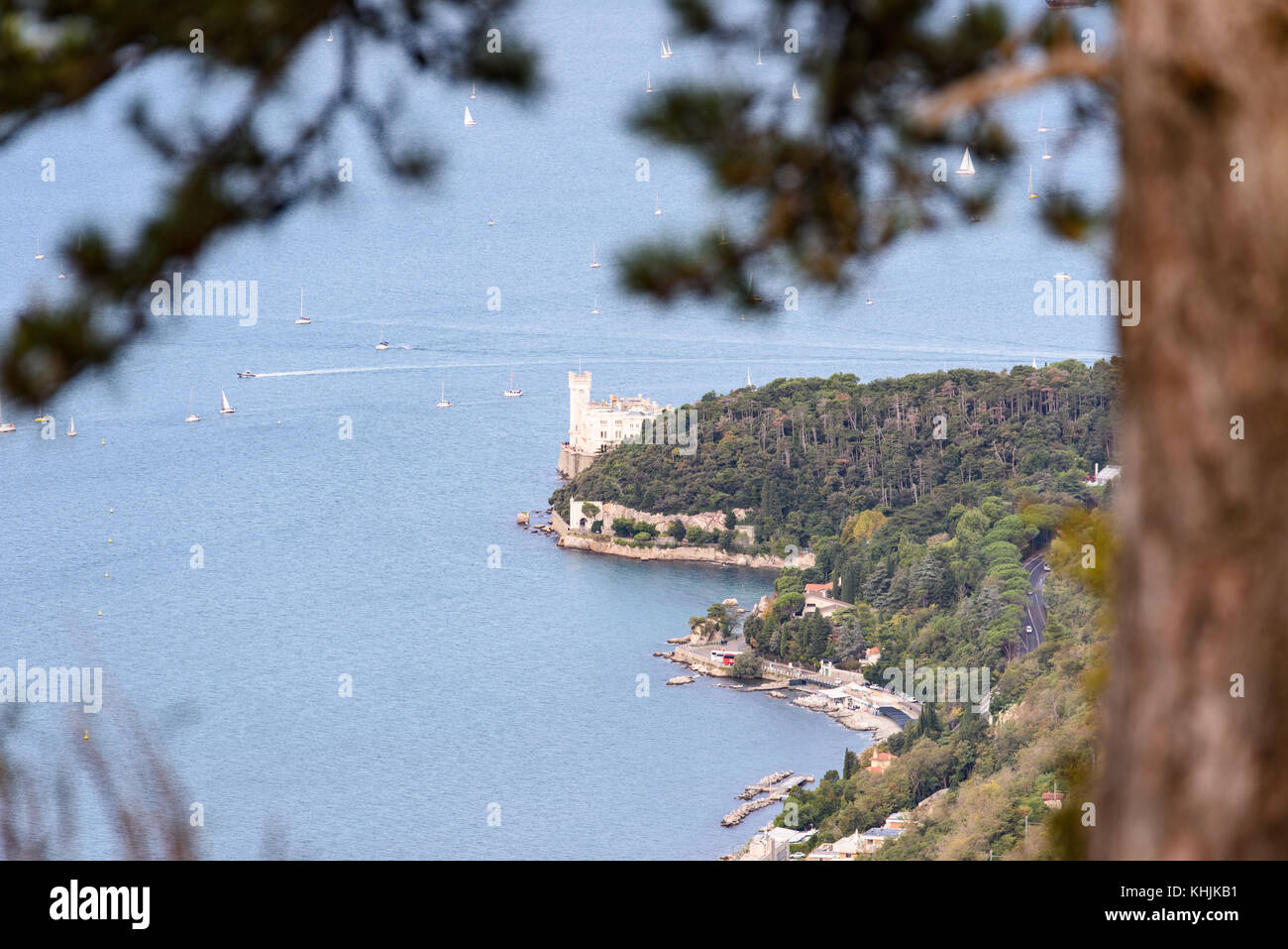 Views of the Gulf of Trieste. Adriatic sea Stock Photo - Alamy